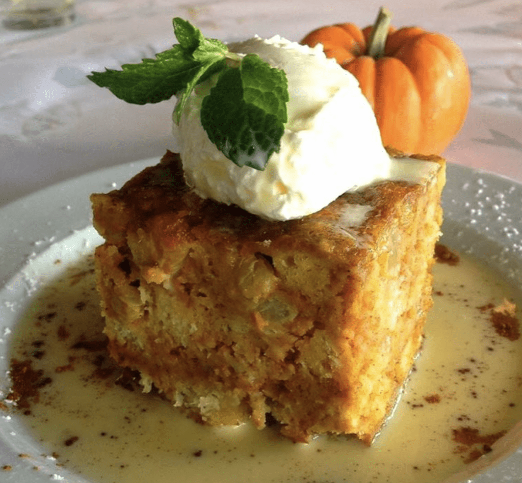 Pumpkin Bread Pudding Recipe - Fog Harbor
